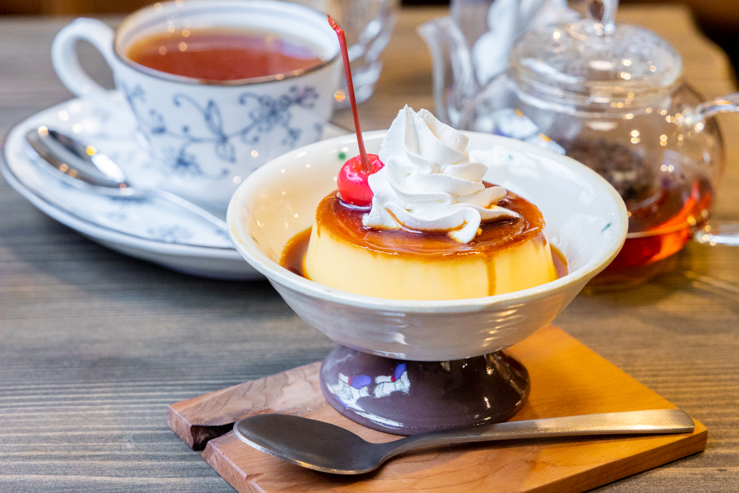 和人-wajin-でプリンを食べてみた│はいしゃの食べ歩き