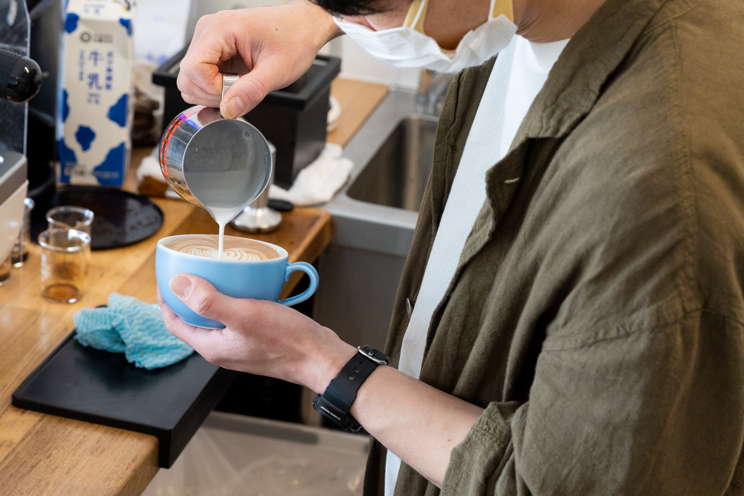 Pâtisserie cafe sincere（パティスリー カフェ シンシア）でカフェラテを飲みながらクロワッサンを食べてみた│長野を食べ歩き